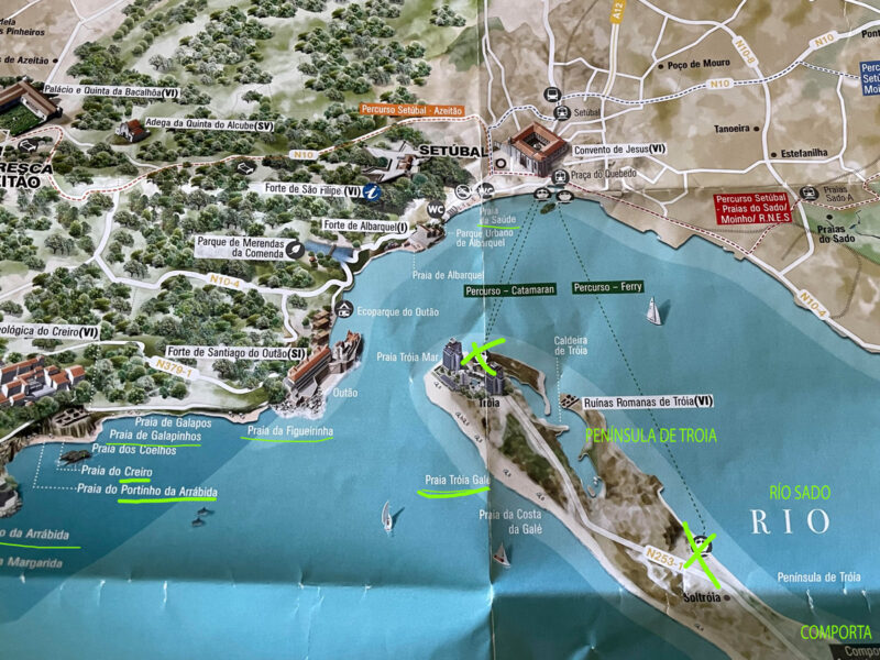 Setúbal, playas de Troia, Comporta y mucho más. Destinos que son un ...